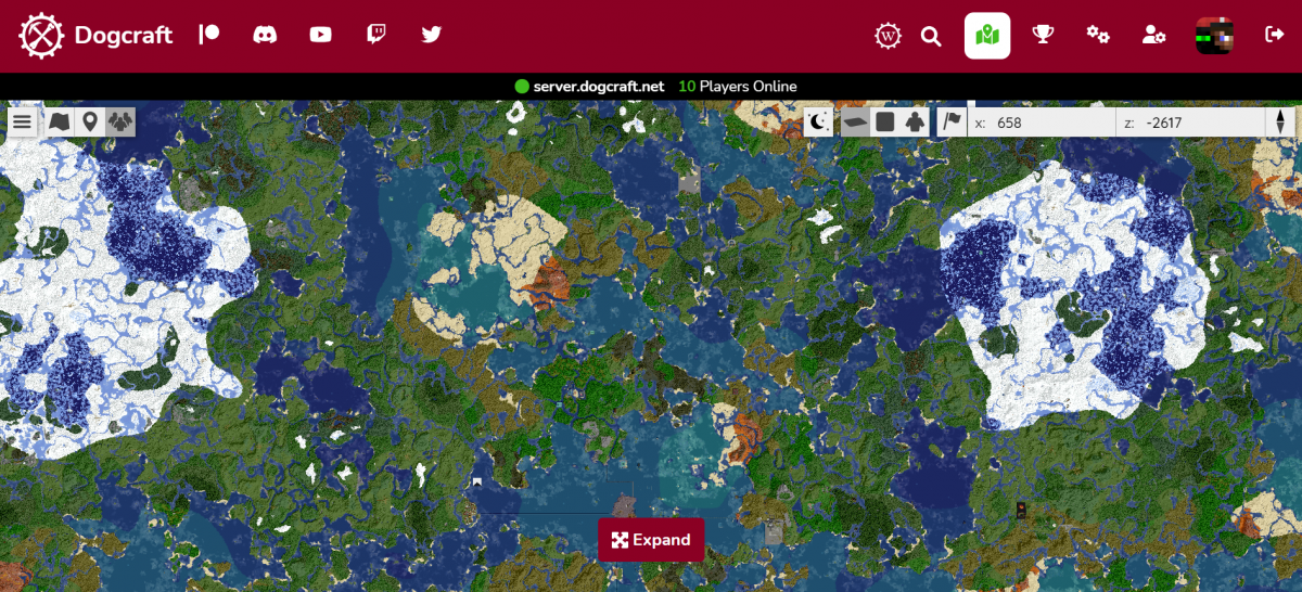 Server Web Maps - Dogcraft Wiki